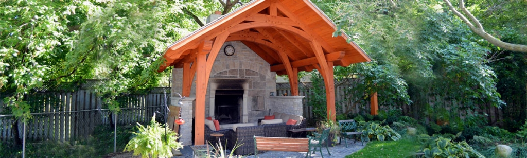 home-arched-truss - Laverty Log Homes & Timber Frames